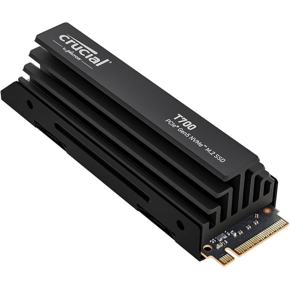 [近全新][免運]Crucial T700 2TB Gen5 SSD 有散熱片版 PCIe 5.0 M.2 美光 | 蝦皮購物