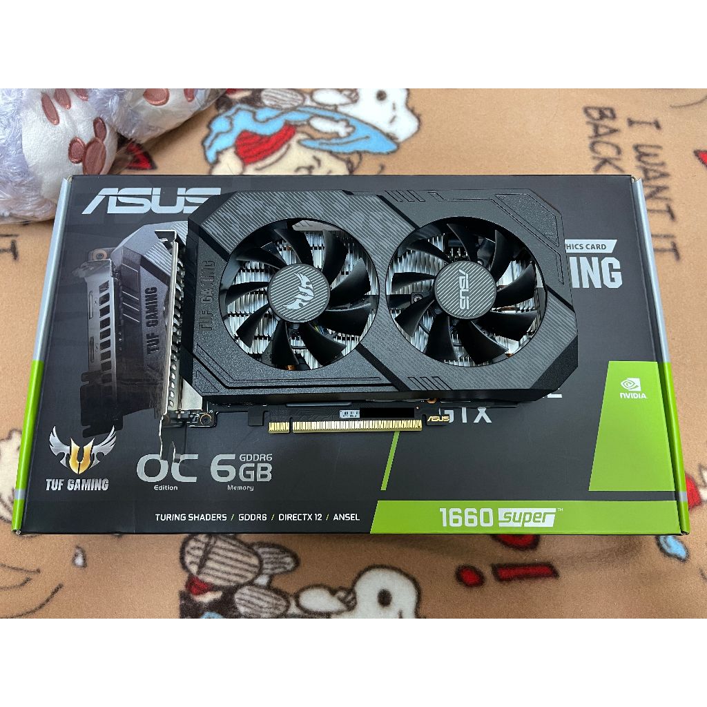【現貨近全新】ASUS TUF-GTX1660S-O6G-GAMING 1660S 1660 Super | 蝦皮購物