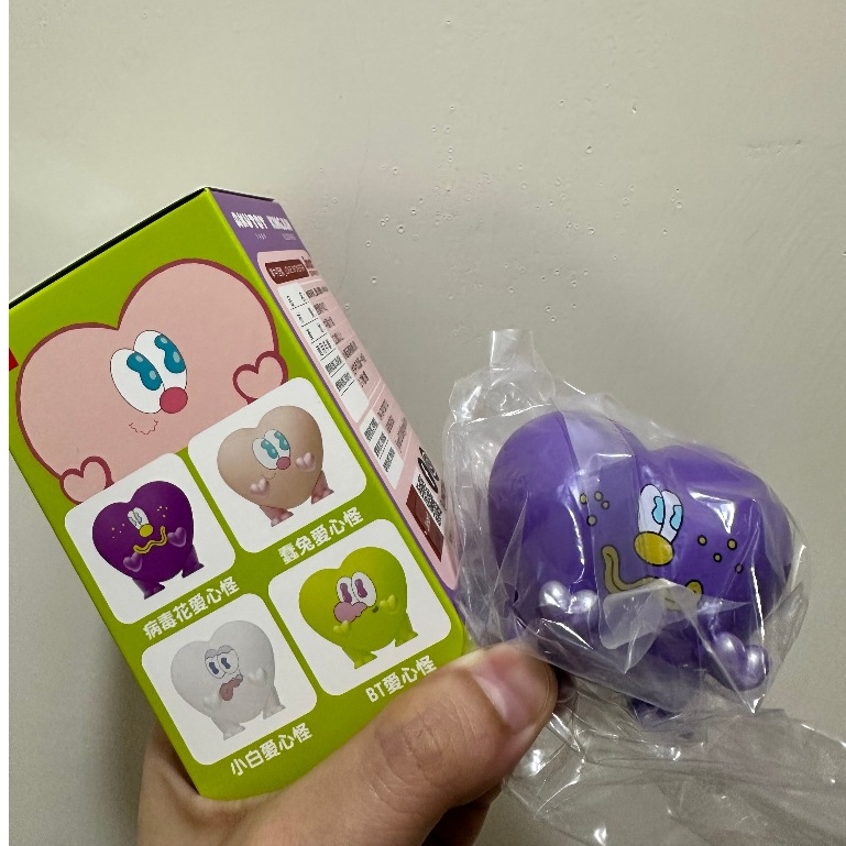 [全新]JINART KINGJUN 愛心怪獸 盒玩 送BT拍貼本 | 蝦皮購物