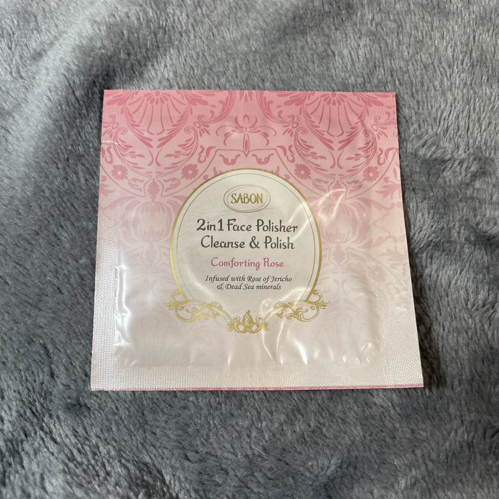 SABON 二合一臉部純淨磨砂膏 珍萃玫瑰 4ml 效期至2026/10 去角質 洗卸 2024周慶 | 蝦皮購物