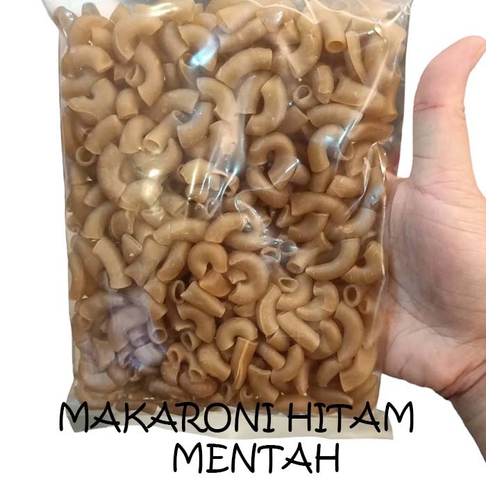 Kerupuk Makaroni Hitam Mentah 250GR | 蝦皮購物