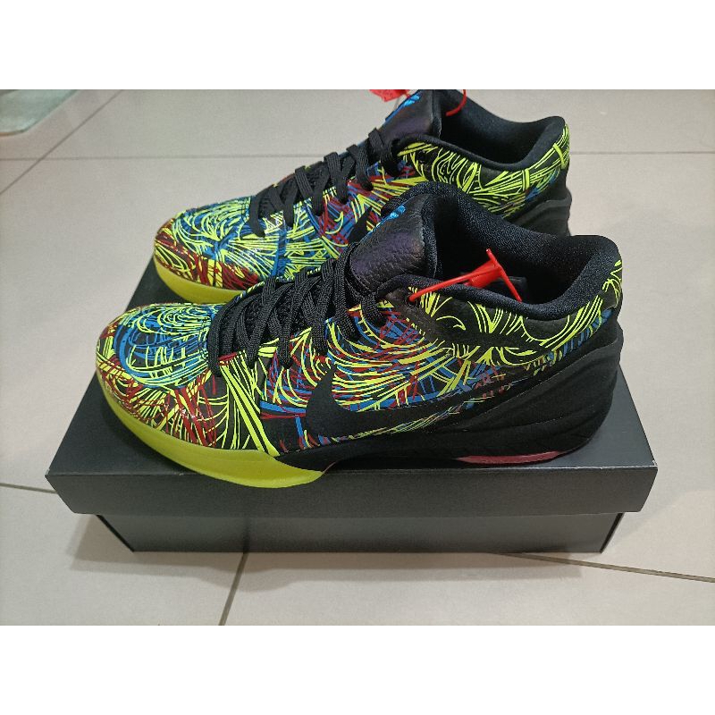 Nike Zoom Kobe 4 Protro"Wizenard"科比4 巫茲納德 塗鴉黑螢光綠US11(全新公司貨) | 蝦皮購物