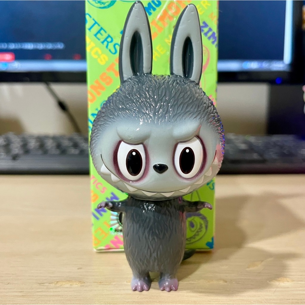 【現貨不用等】How2work LABUBU Zimomo 3代系列 盲盒 盒玩 正版 原色 灰 確認款 | 蝦皮購物