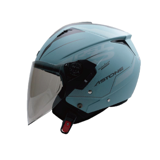 ASTONE RST AQ13 平冰河藍 可拆洗 內墨鏡設計 通風系統 3/4罩 半罩 安全帽 | 蝦皮購物