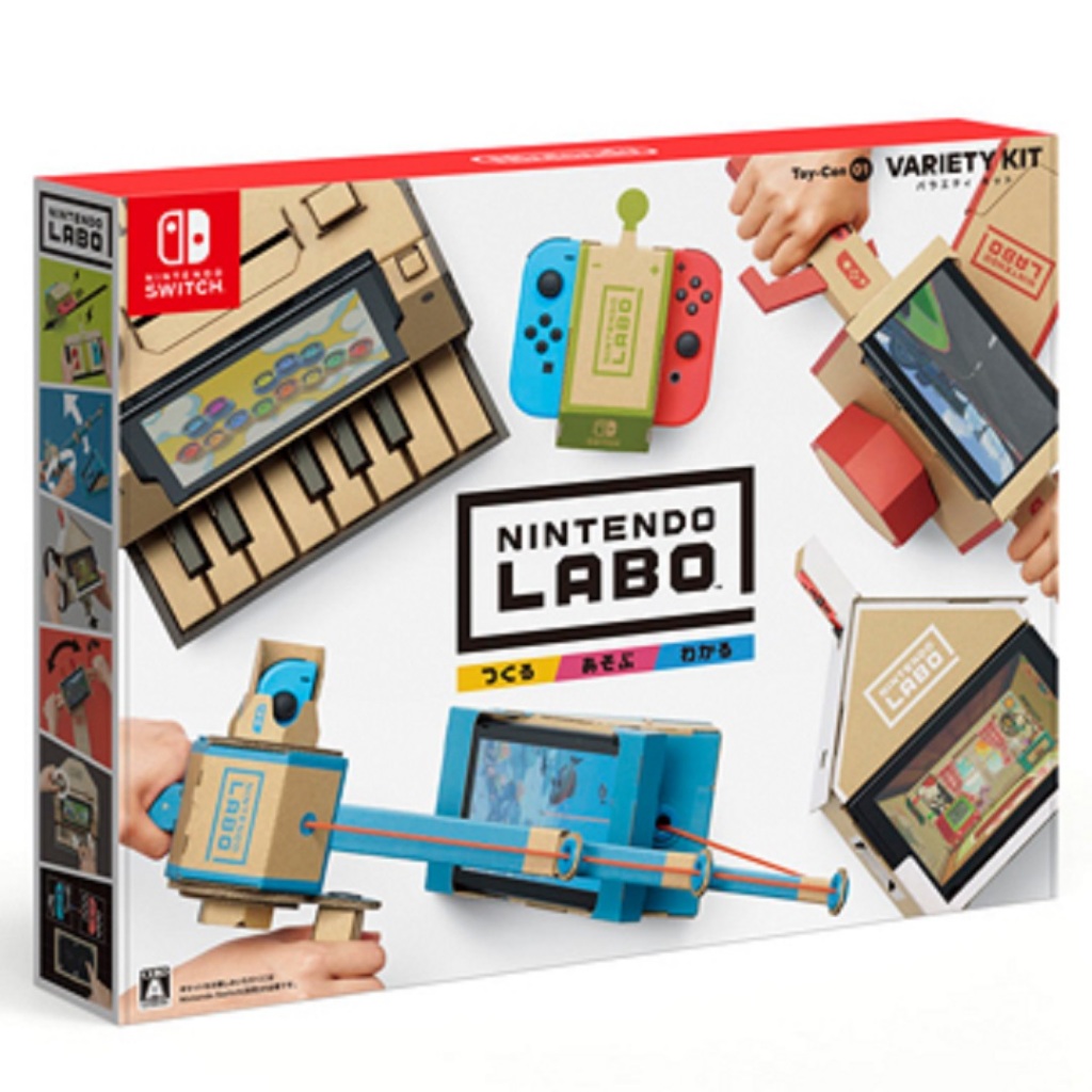 【電玩批發商】NS Switch LABO Toy-Con 任天堂玩具實驗室 ToyCon LABO 01 02 03 | 蝦皮購物