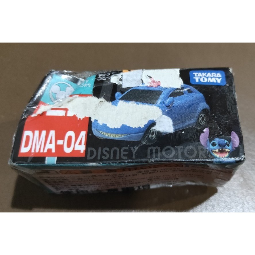全新tomica DMA-04 史迪奇 D-Motors 10週年紀念款 盒損品 | 蝦皮購物