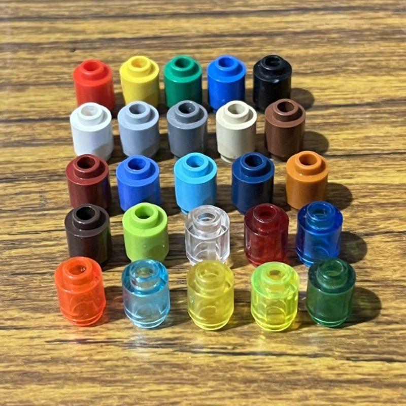 免運樂高 Lego 3062b 3062 Round 1x1 圓形磚 二手 2E30B | 蝦皮購物