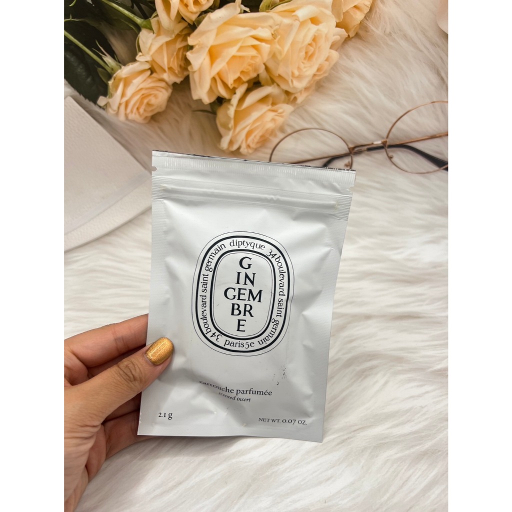 現貨!台灣專櫃貨!Diptyque擴香香氛補充包 生薑 2.1G | 蝦皮購物