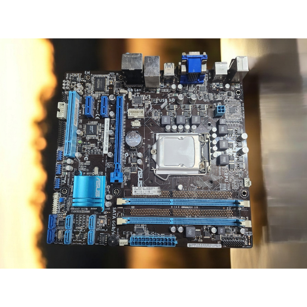 含稅 華碩 P8H61-M/BM6630/DP_MB 1155 有檔版 保固一個月 05M718 | 蝦皮購物