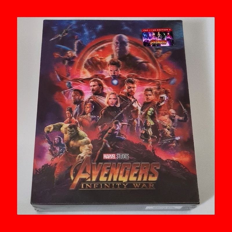 【bd藍光3d】復仇者聯盟3無限之戰 3d2d 幻彩盒限量鐵盒版英文字幕avengers 蝦皮購物 3668