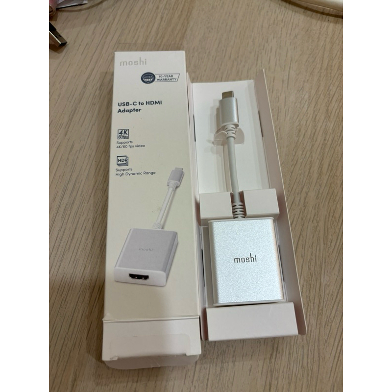 「現貨」Moshi USB-C to HDMI 轉接線/moshi HDMI type C轉接器 | 蝦皮購物