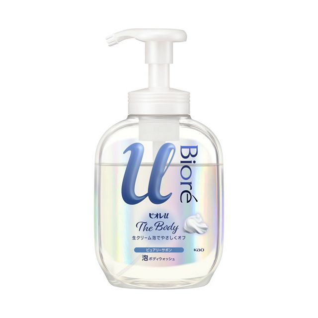 Biore 高彈潤沐浴慕絲 清新皂香 540ml/瓶 | 蝦皮購物