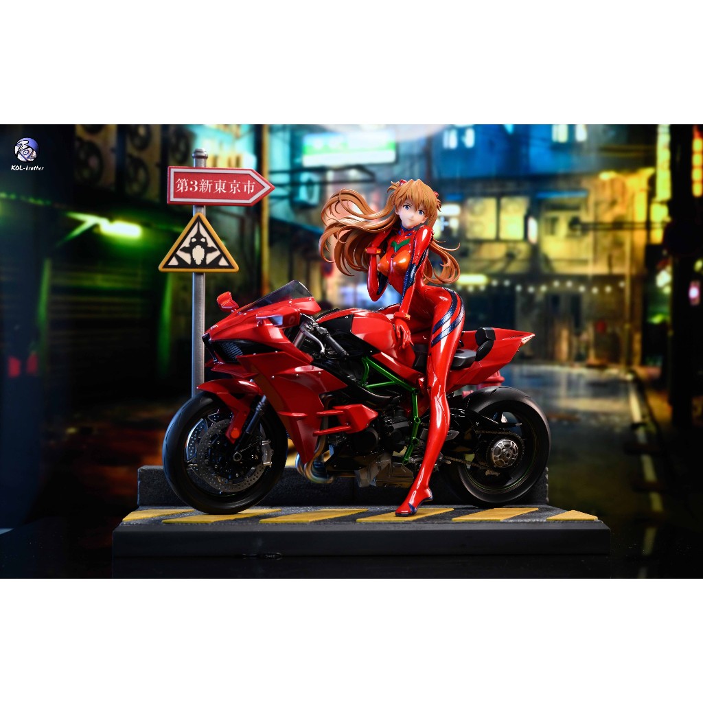 Kol工作室 新世紀福音戰士 EVA共鳴系列 機車小姐駕到 明日香 稚熱gk公仔模型 AB11260 | 蝦皮購物