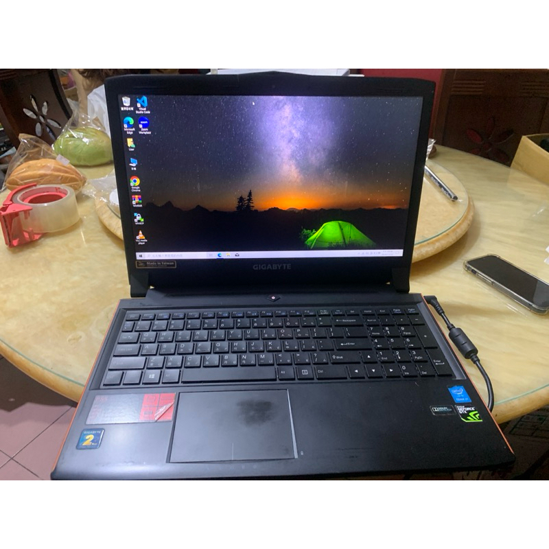 技嘉 P55 八核筆電 i7-5700HQ 16G 2TB +128G GTX965 獨顯 | 蝦皮購物