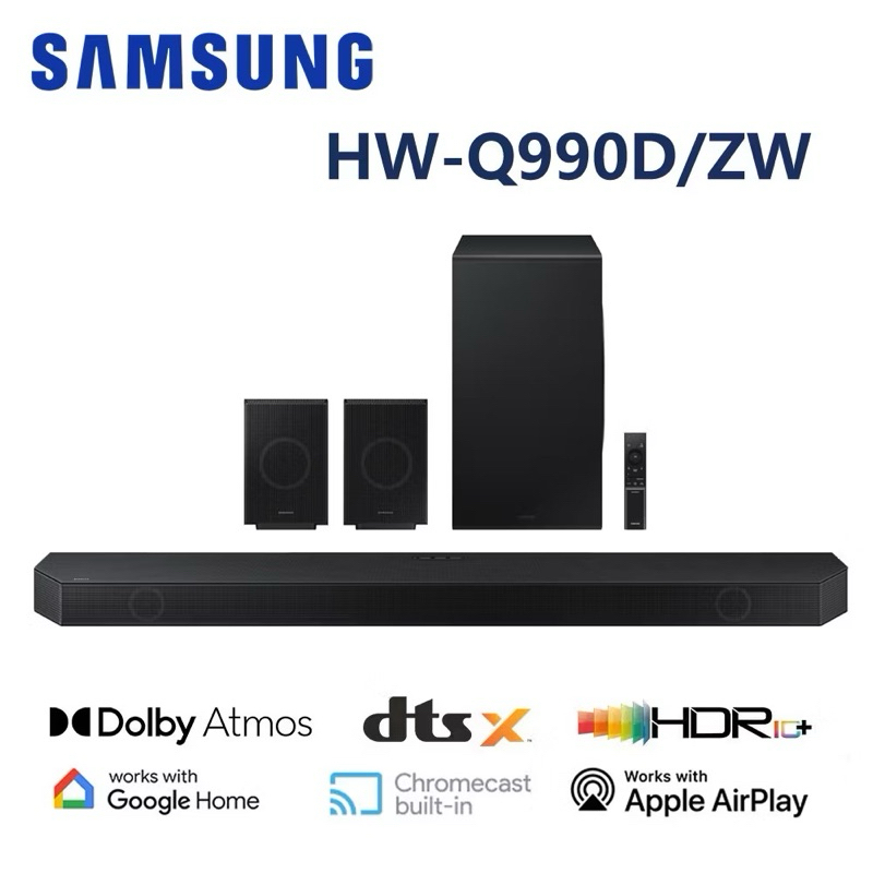 全台免運🚚限時下殺🎁 SAMSUNG 三星 HW-Q990D Q990C 台灣公司貨 Soundbar 聲霸 | 蝦皮購物