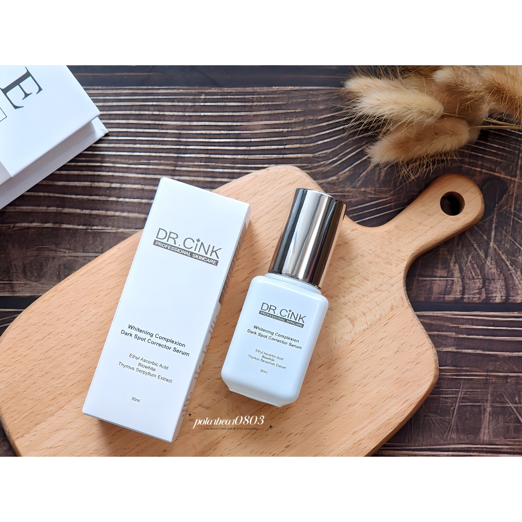 DR.CINK 達特聖克 升級版 小白瓶 美白色修淡斑精華液30ml | 蝦皮購物