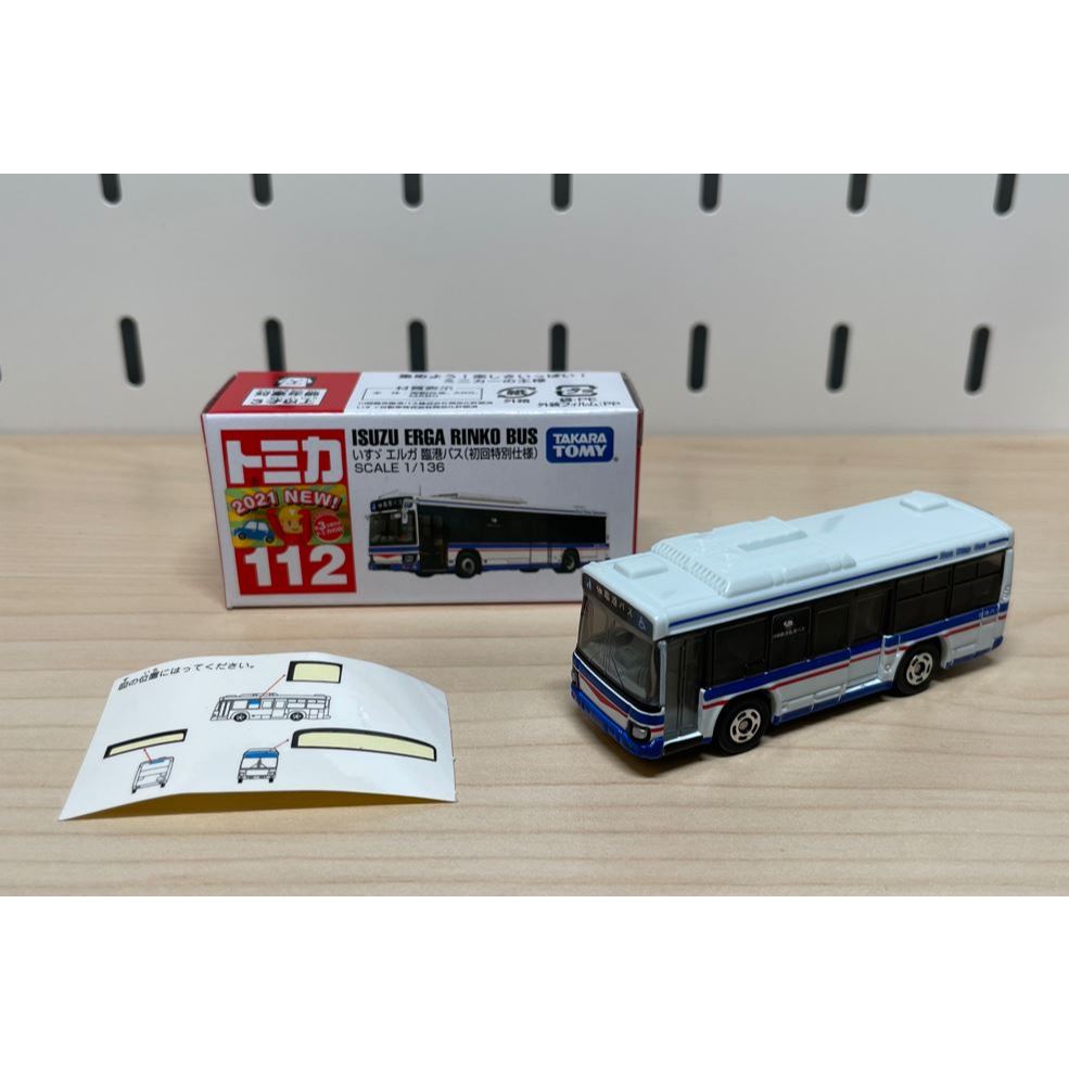 拆擺 Tomica 112 ISUZU ERGA RINKO BUS 新車貼 初回特別仕樣 多美 TAKARA TOMY | 蝦皮購物