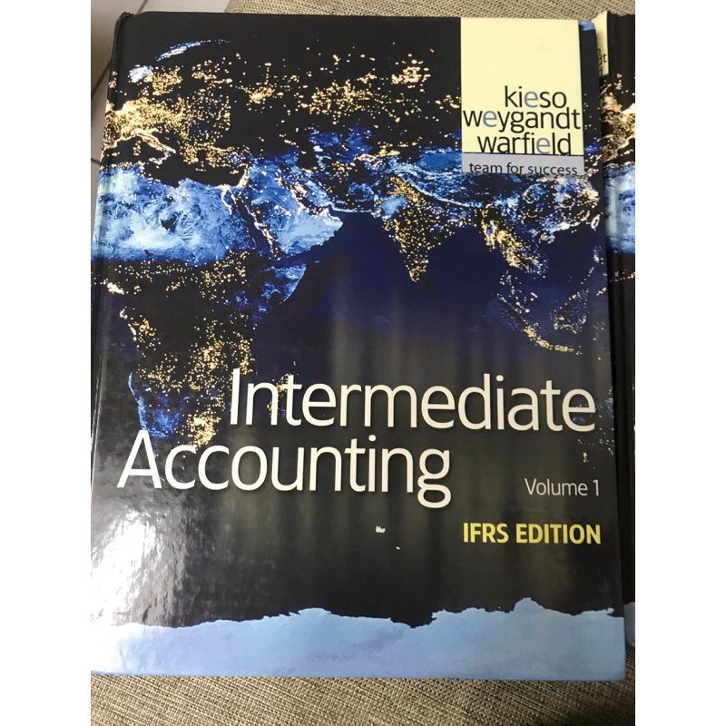 Kieso Intermediate Accounting IFRS EDITION 中級會計學上下冊 | 蝦皮購物