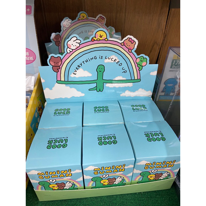 最後一盒 代購 LINE FRIENDS Joguman MININIGUMAN 迴力車 玩具 盒玩 隨機 家樂福 聯名 | 蝦皮購物