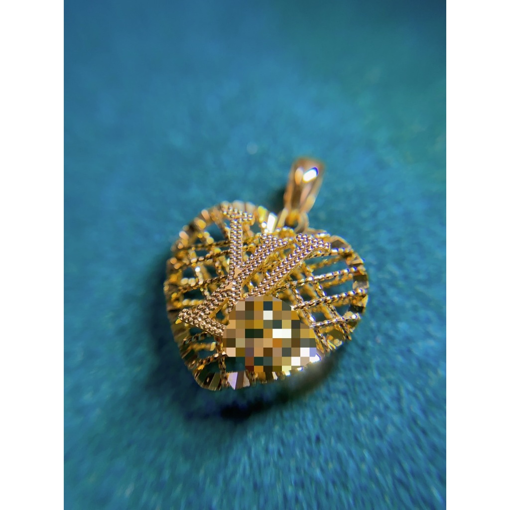 金成記銀樓 黃金9999純金 5G 精品 LVV 露依絲 墜子 #048 | 蝦皮購物