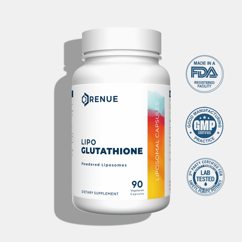 美國 Renue by Science Lipo Glutathione 脂質體 穀胱甘肽 130mg 90顆 | 蝦皮購物