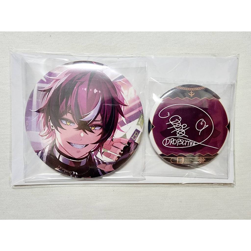 Nijisanji EN 彩虹社 XSOLEIL Doppio Dropscythe 2024 誕生日 生日徽章組 | 蝦皮購物