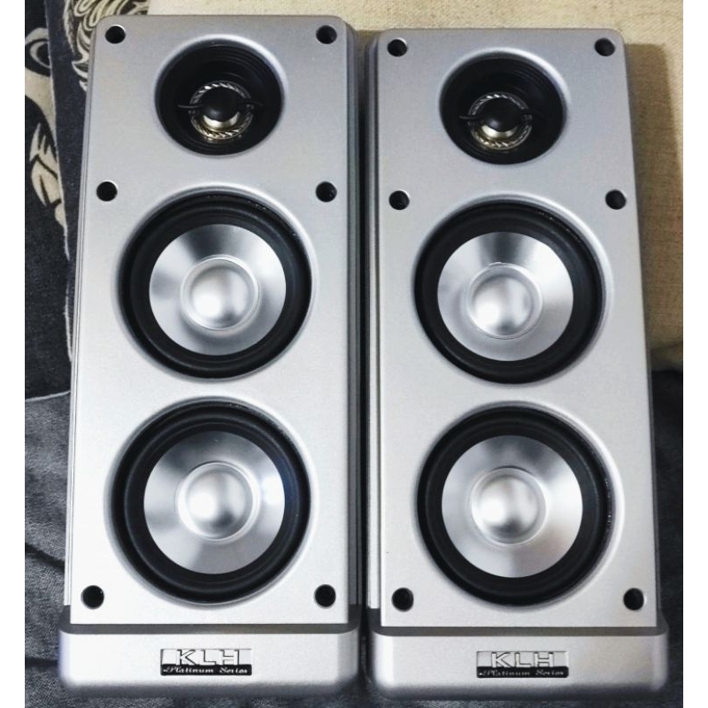售 全新klh Platinum Ii 系列 325 Ii 書架 衛星揚聲器 庫存搬家翻出 蝦皮購物
