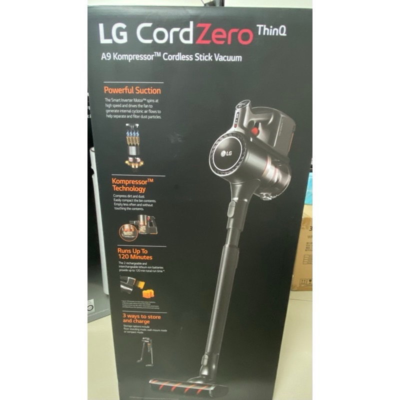 Lg樂金 全新 A9k Mop Cordzero Thinq A9 K系列濕拖無線吸塵器 蝦皮購物