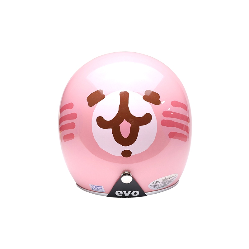 EVO CA310 卡娜赫拉 大臉粉兔P助 精裝版安全帽 復古騎士帽 正版三貝多授權 超可愛 原廠 【智同官方旗艦】 | 蝦皮購物