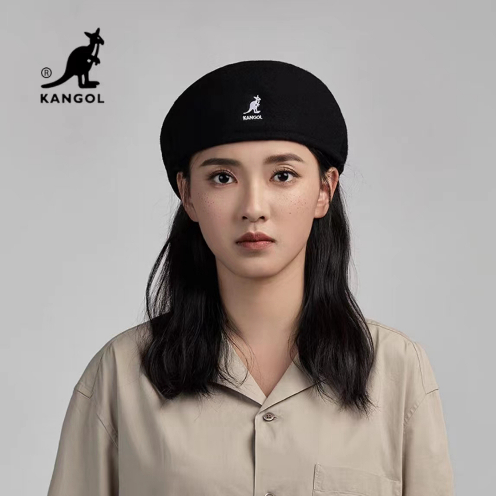 MUY 韓國代購🇰🇷 KANGOL tropic 504 ventair 貝雷帽 袋鼠帽 羊毛款 透氣網眼款 | 蝦皮購物