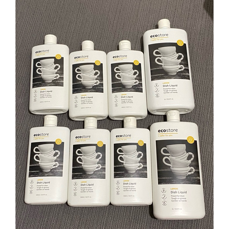 現貨 ecostore LEMON Dish Liquid 檸檬味洗碗精 500ml | 蝦皮購物