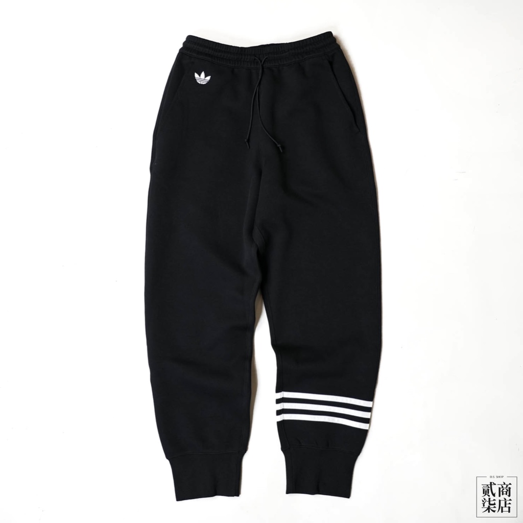 貳柒商店) ADIDAS NEU C PT 男款 黑色 三葉草 三線褲 長褲 休閒 縮口褲 棉褲 IW0973 | 蝦皮購物