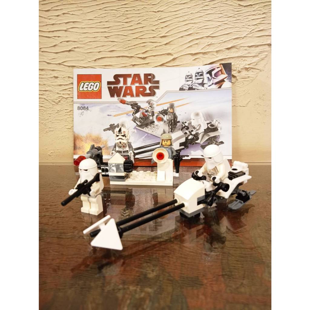 [老是出櫃] 絕版樂高 LEGO Star Wars 8084 Snowtrooper Battle Pack雪地士兵 | 蝦皮購物