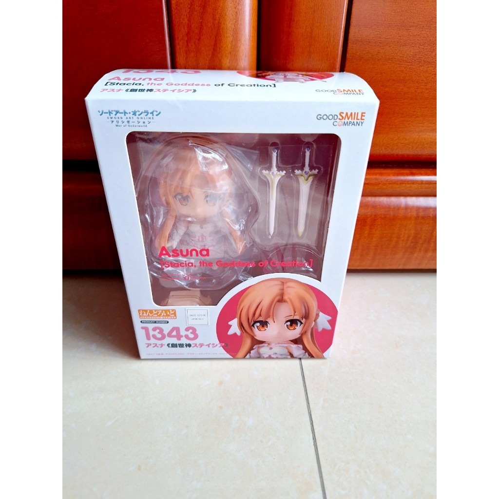 現貨 代理版 GSC 1343 刀劍神域 亞絲娜 創世神史提西亞 SAO 愛麗絲計畫 黏土人 模型 公仔 | 蝦皮購物