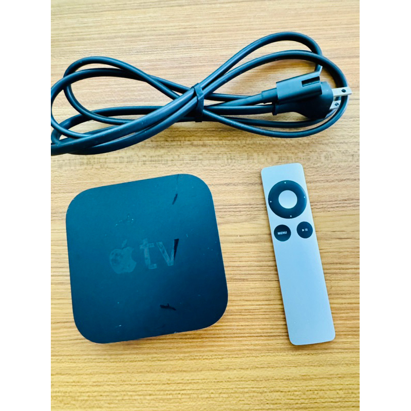 Apple TV (第三代) A1427 二手功能正常 含遙控器 支援iPhone AirPlay 電視盒子 蘋果盒子 | 蝦皮購物