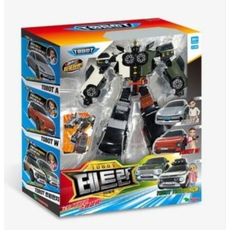 🎉現貨🎉可超取🇰🇷韓國境內版 Tobot 機器戰士英雄回歸 tetran特別版 W A Hook Jap四合一變形機器人 | 蝦皮購物