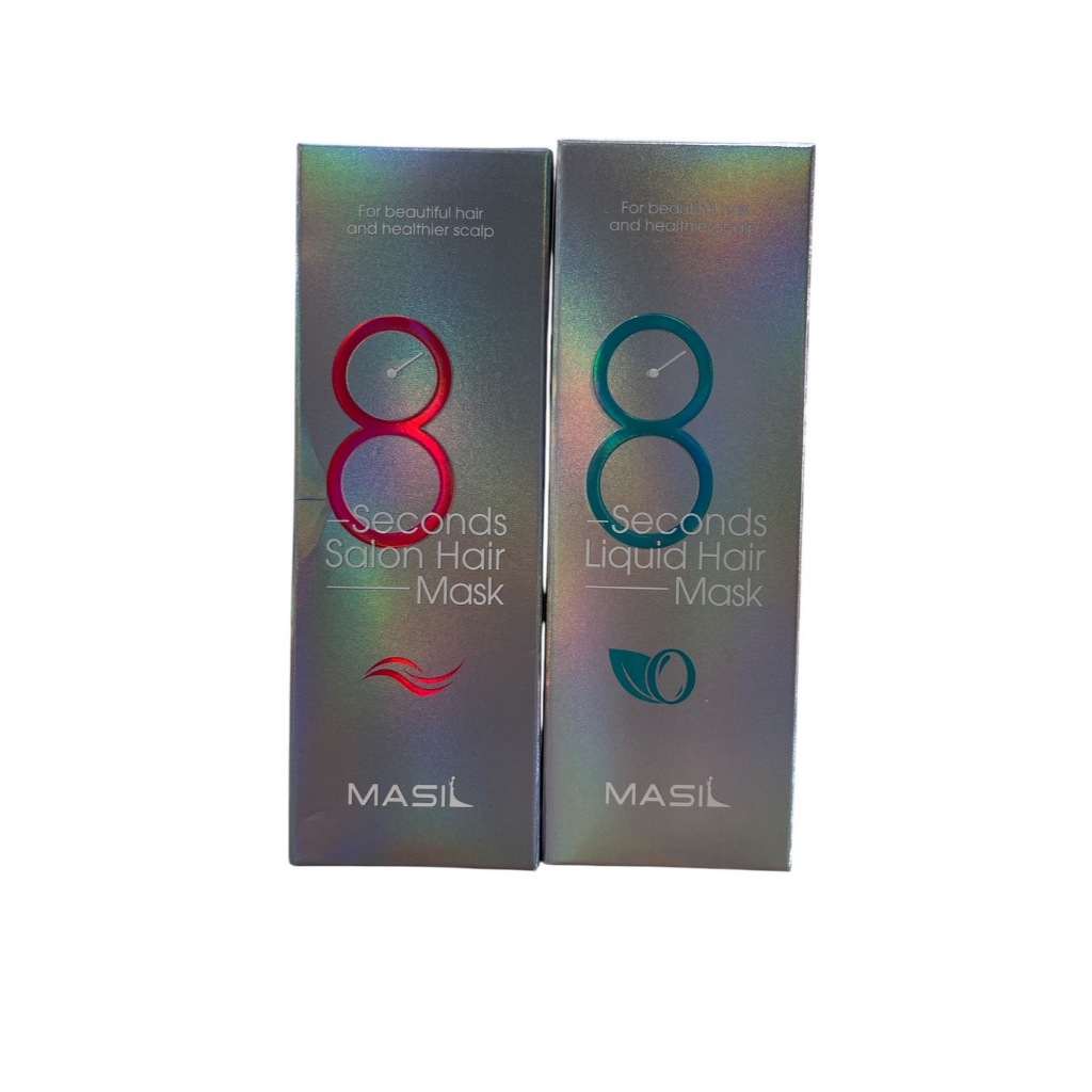瑕疵出清 韓國 MASIL 8秒液體髮膜(沖洗式髮膜) | 蝦皮購物