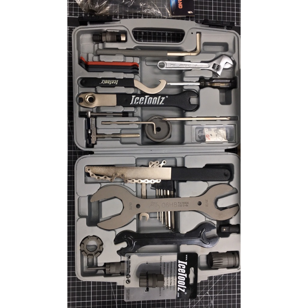 (二手) IceToolz 腳踏車 單車 拆裝 工具 盒裝組 手提工具箱 專業型工具箱 7成新 | 蝦皮購物