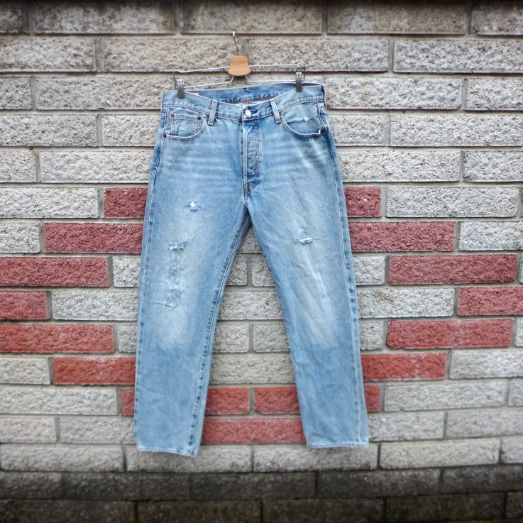 levis 501ST 二手牛仔褲-正品 上寬下窄 赤耳 -(levis 28894-0248)-W36 L32 | 蝦皮購物