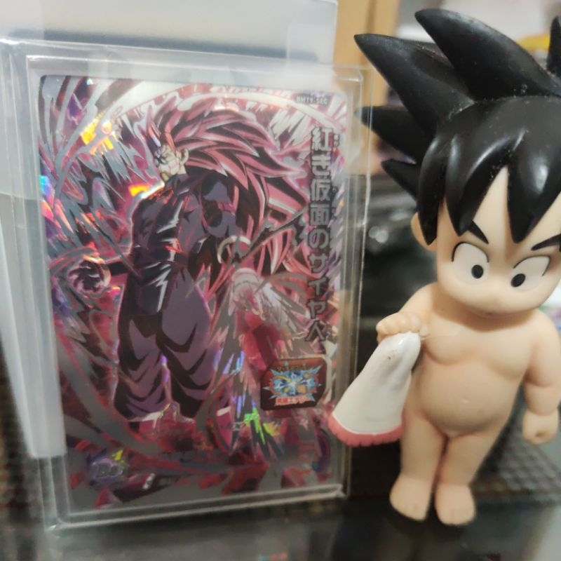 七龍珠英雄 台灣第二十一彈 大爆炸時代第九彈 BMT9 隱藏卡 BMT9-SEC 紅面具賽亞人 | 蝦皮購物