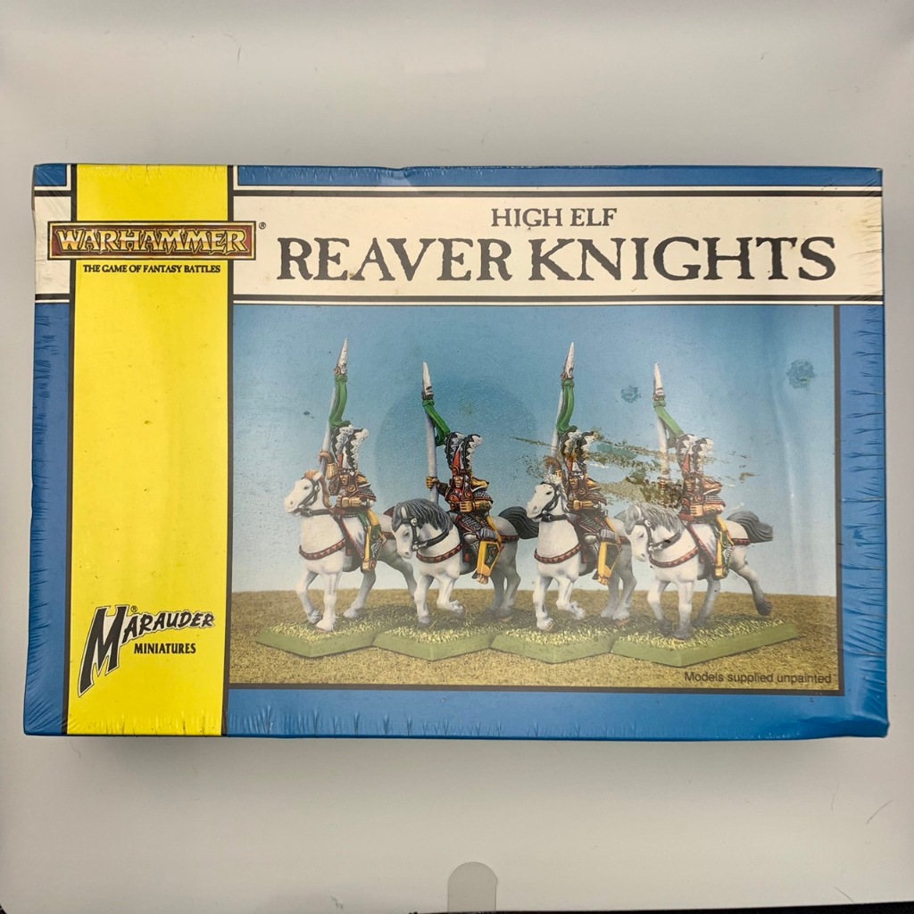 Warhammer戰棋 精靈掠奪者騎士絕版品 High Elf Reaver Knights Box GW | 蝦皮購物