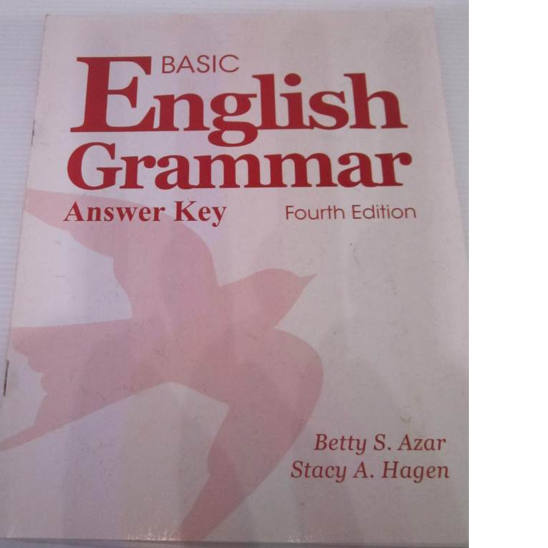 「二手書」AZAR Answer Key Basic English Grammar 4th Edition 紅色 英文 | 蝦皮購物