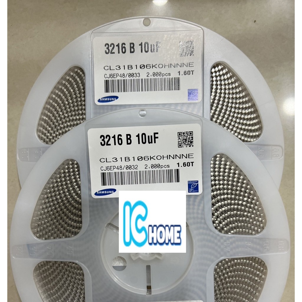 ICHOME 全新 原裝 100uF 20% 6.3V MLCC 1210 X5R 電容 SMD 現貨 | 蝦皮購物