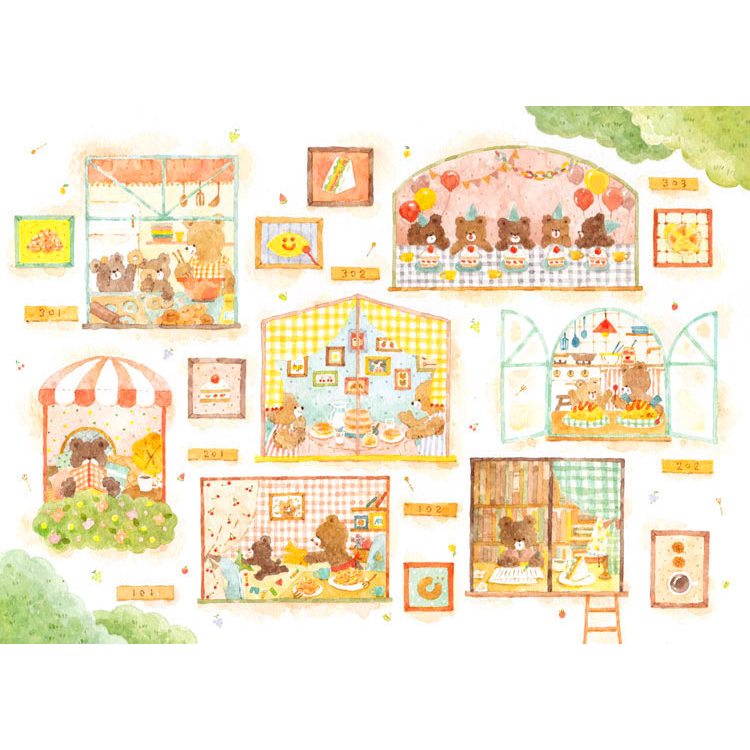 日本進口拼圖（Epoch）/500片/Waka 美味公寓（日本限定拼圖） | 蝦皮購物