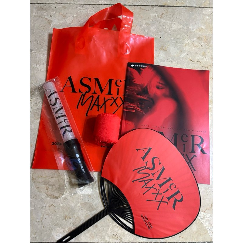 張惠妹台北大巨蛋演唱會ASMR Maxxx大禮包 (提袋、手燈、扇子、場刊) | 蝦皮購物