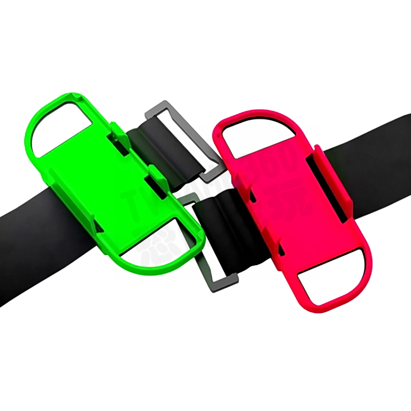 任天堂 SWITCH NS OLED 良值 JOYCON 手把 腕帶 臂帶 尊巴 舞力全開 健身拳擊 綠粉色 L423 | 蝦皮購物