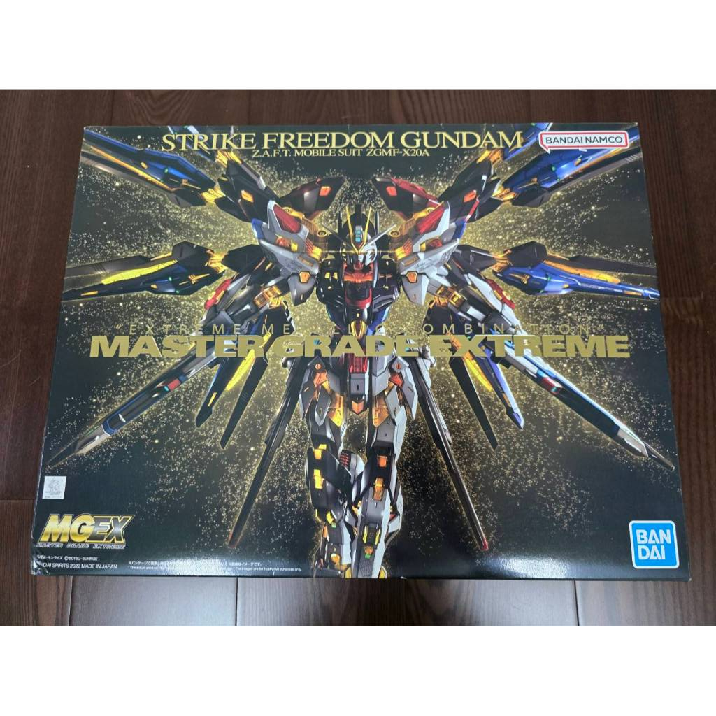 (全新現貨)BANDAI 組裝模型 MG MGEX 1/100 攻擊自由鋼彈 | 蝦皮購物