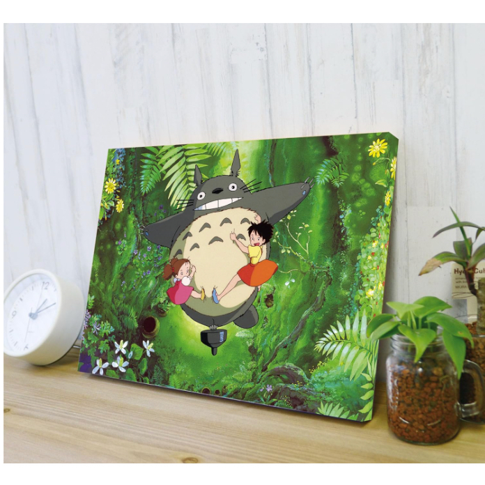 [小樂]蝦皮代開發票日版 Ensky 龍貓 吉卜力 豆豆龍 宮崎駿 草地龍貓 音樂龍貓 無框畫 366 366片 拼圖 | 蝦皮購物