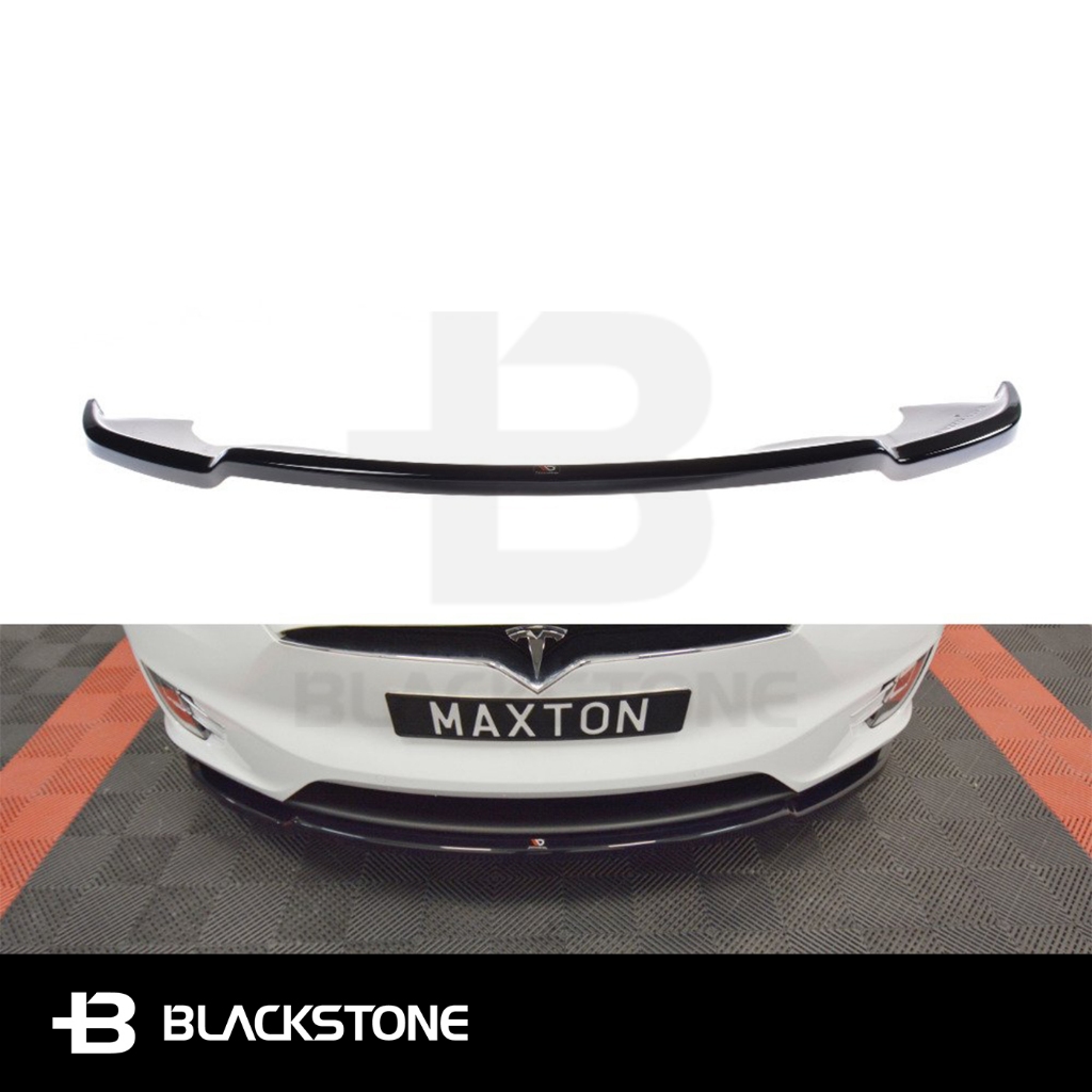 【黑石研創】現貨 Maxton Design TESLA MODEL X 前下 FRONT SPLITTER V.1 | 蝦皮購物