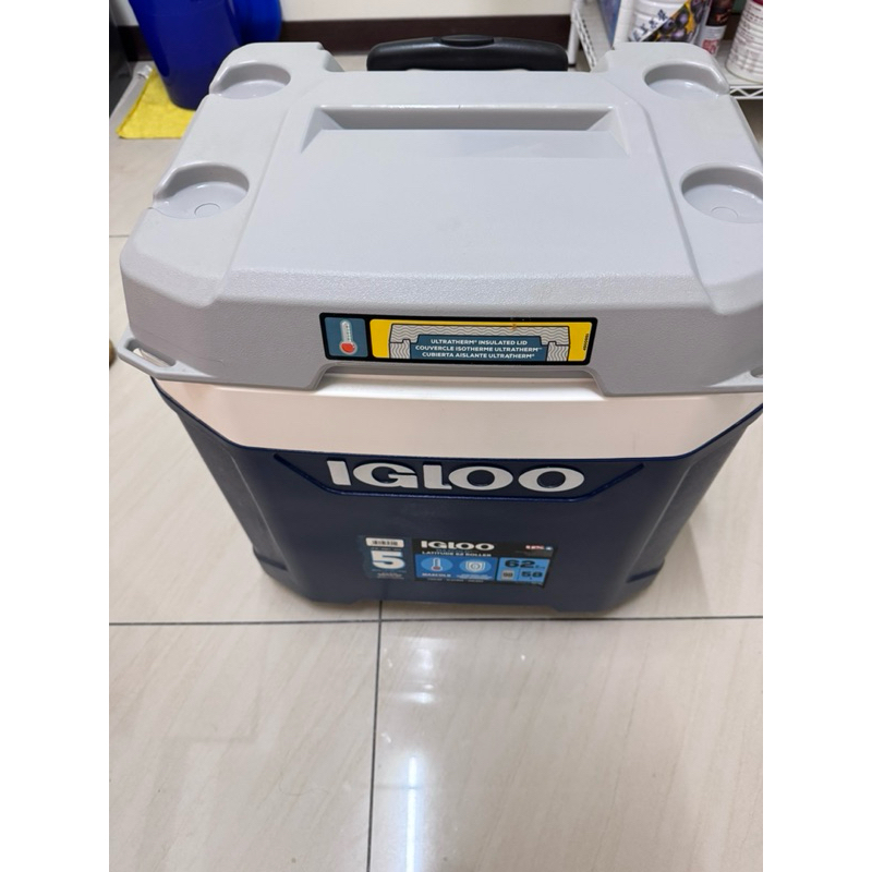 好市多 Igloo 美國製58公升滾輪式冰桶 露營 野炊 Igloo 美國製MaxCold 保冰桶 保冷箱 | 蝦皮購物